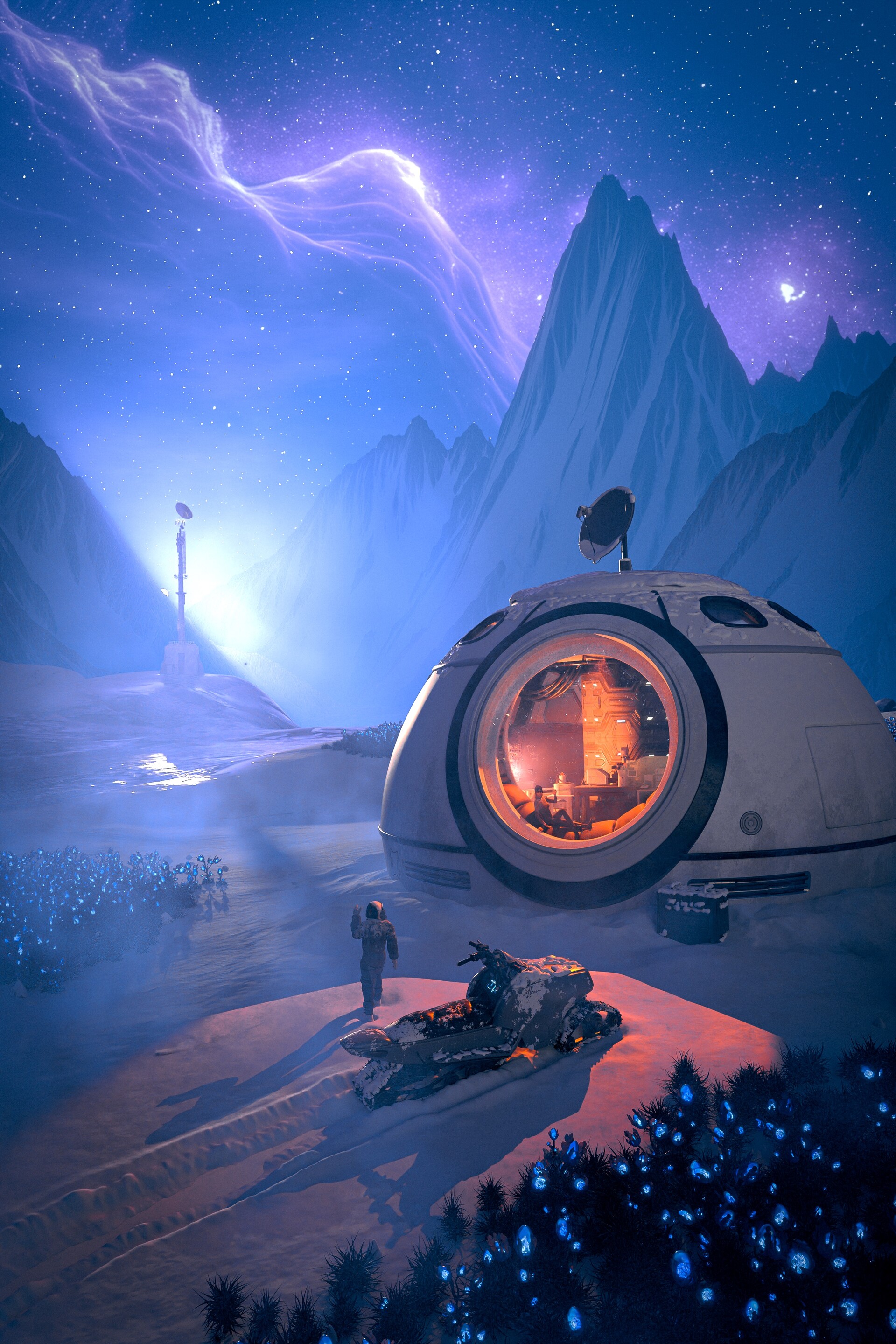 ArtStation - Distant Winter