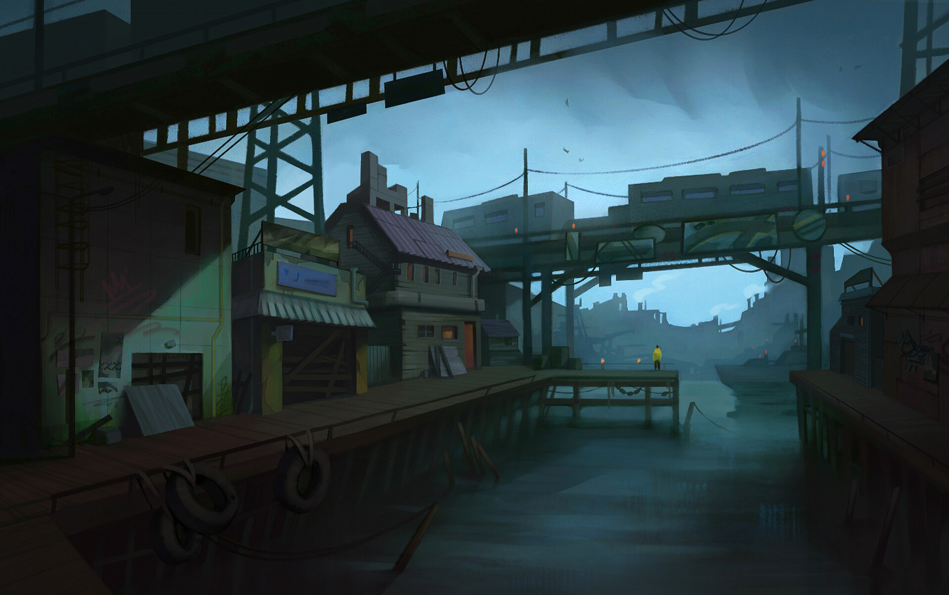 ArtStation - Harbor