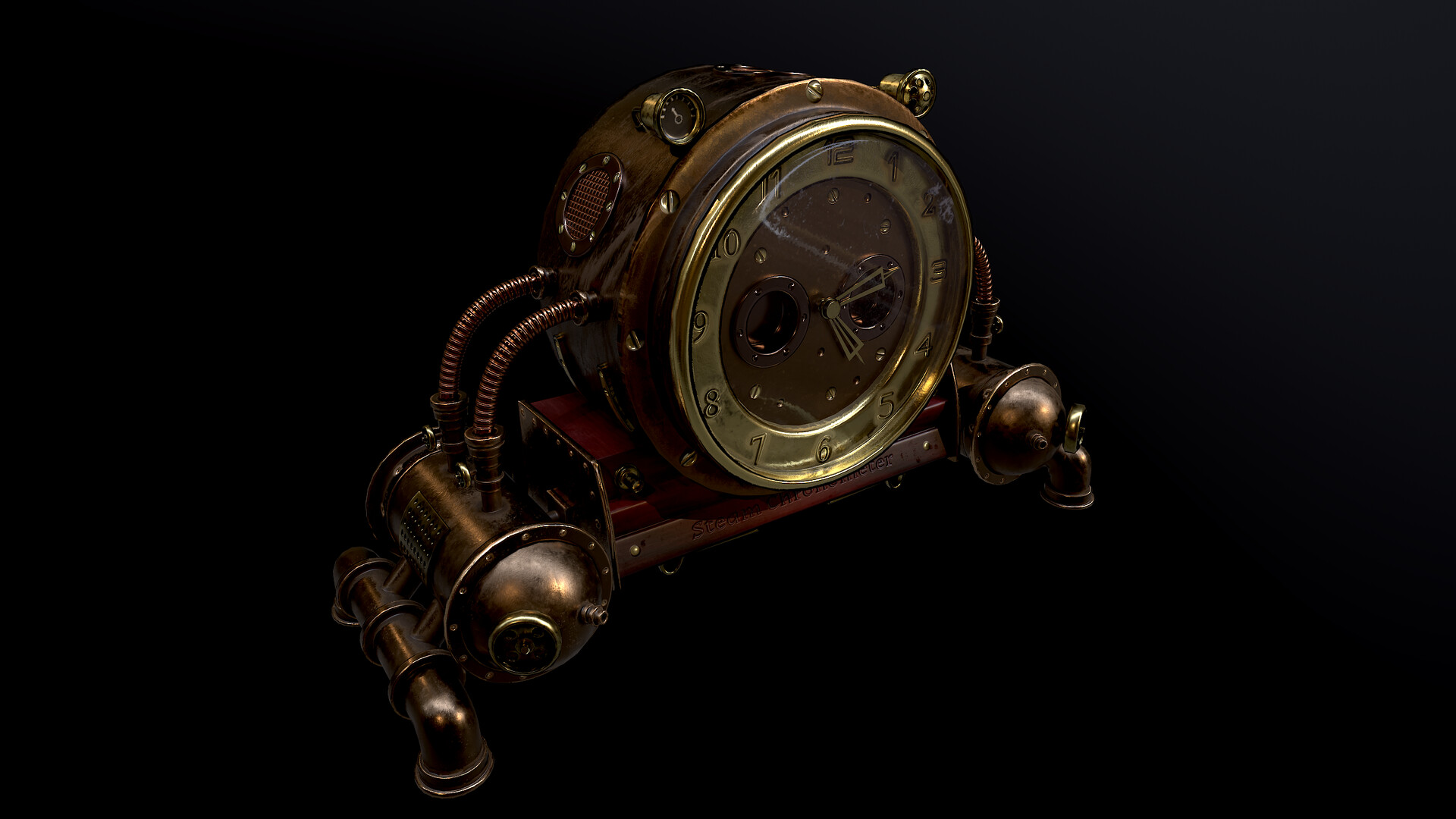 ArtStation - Steampunk chronometer