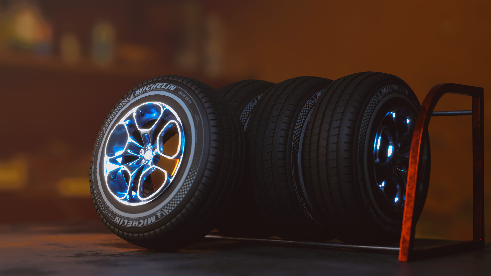 ArtStation - Tire modeling practice