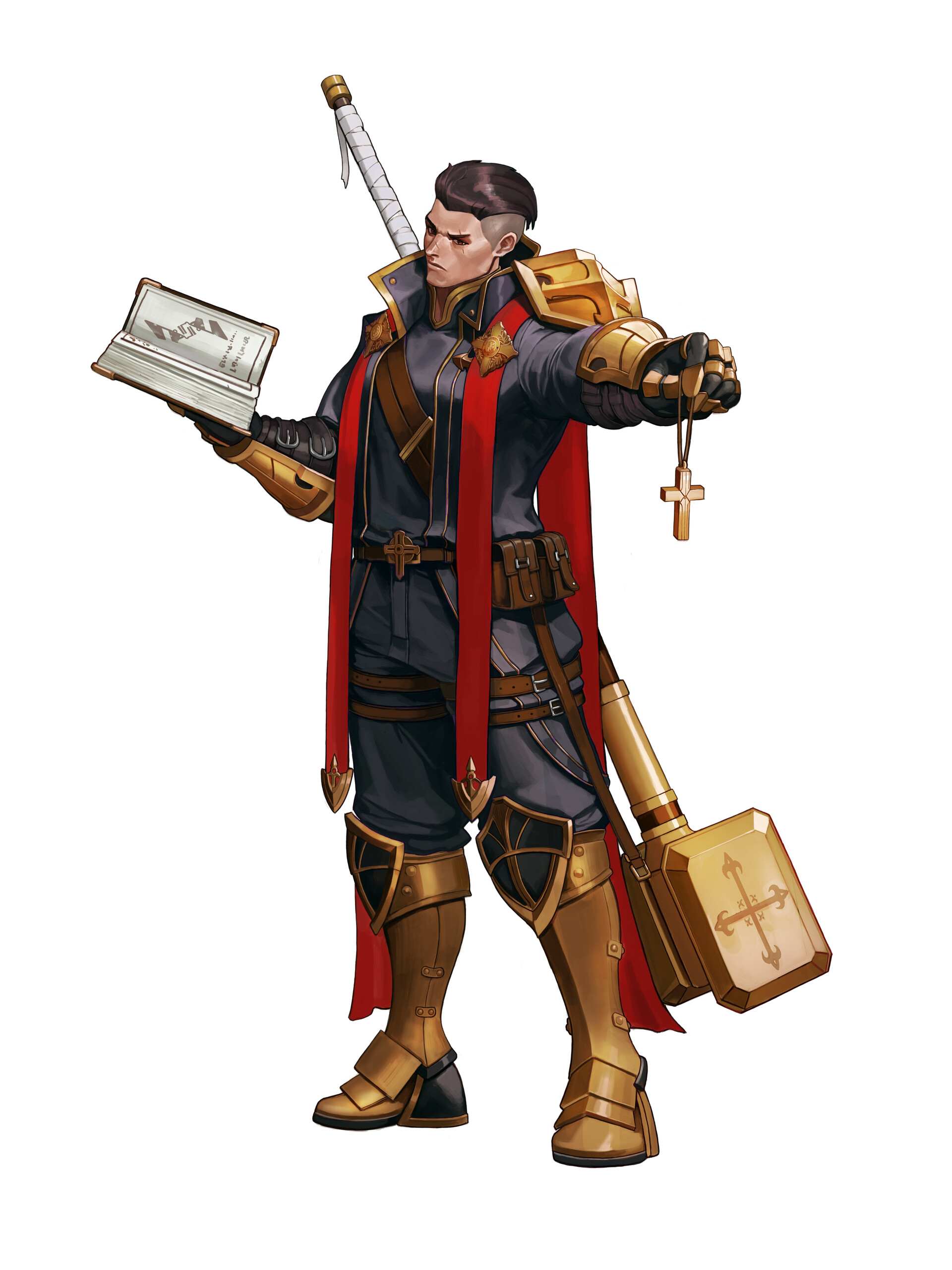 ArtStation - paladin (practice)