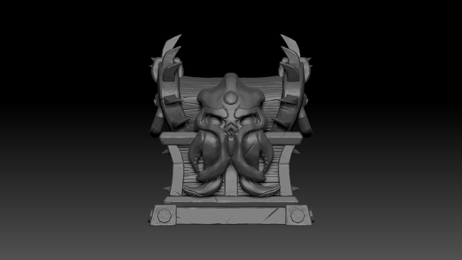 ArtStation - Fantasy Treasure box sculpt