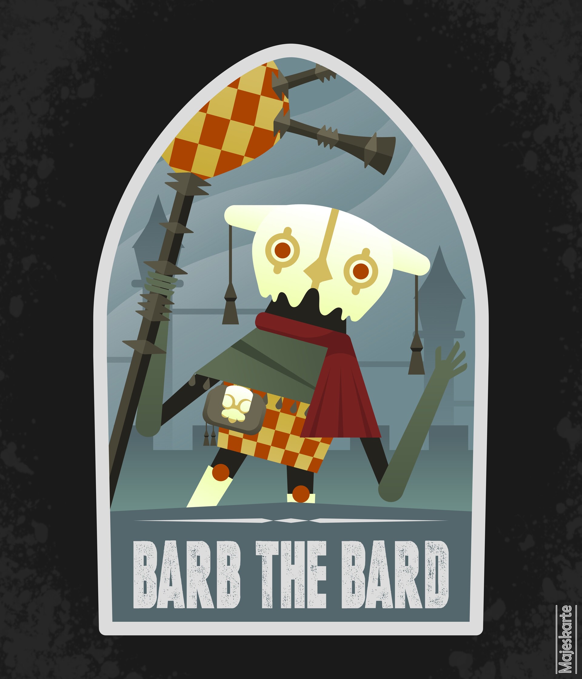 ArtStation - Death's Door Doorway #7: Barb The Bard