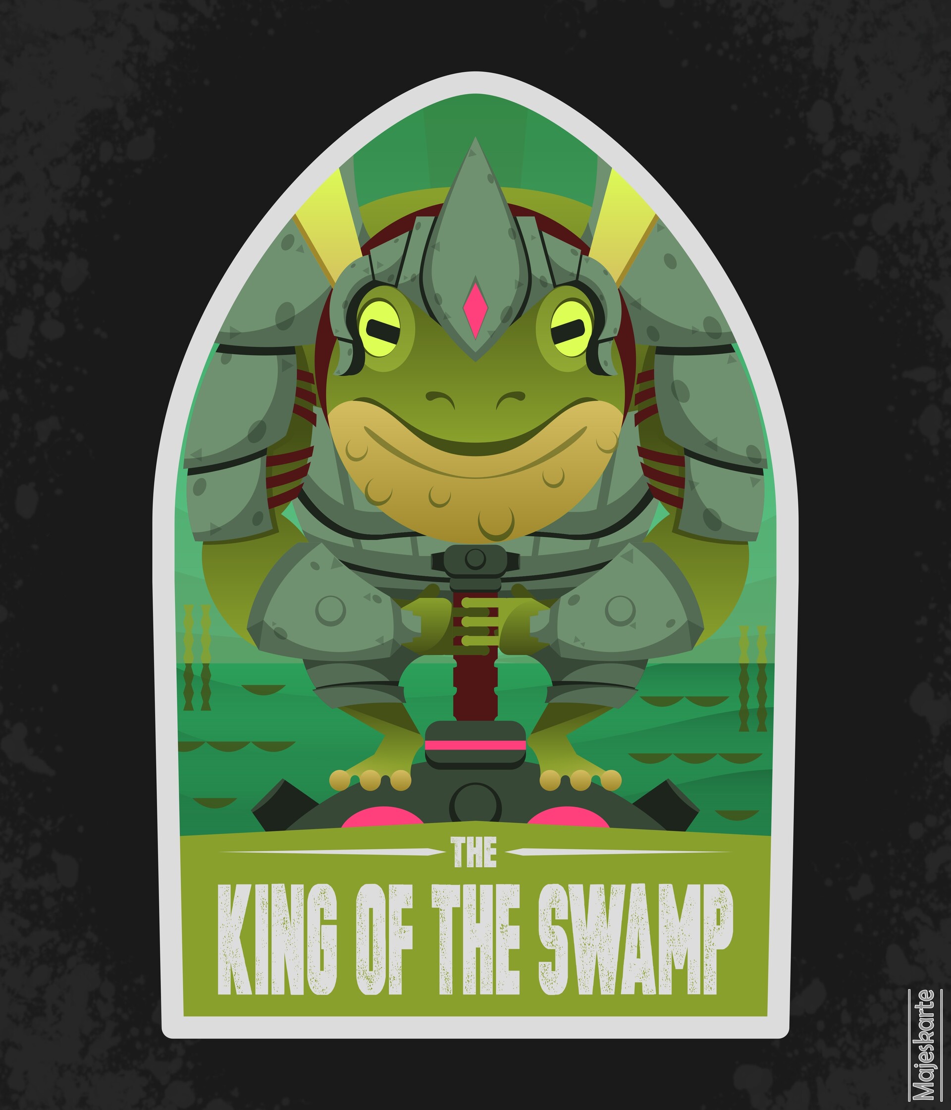 ArtStation - Death's Door Doorway #11: The King Of The Swamp