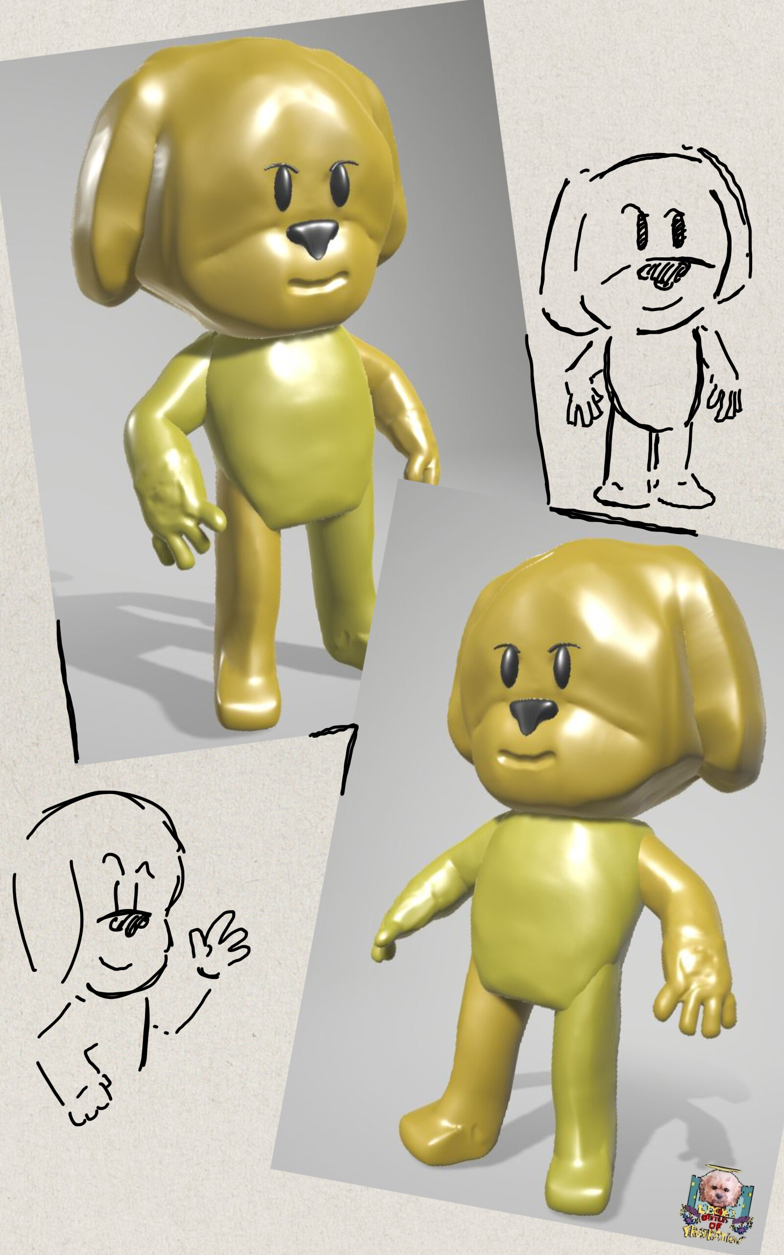 ArtStation - 2021 lacy's 3D model bonus pieces