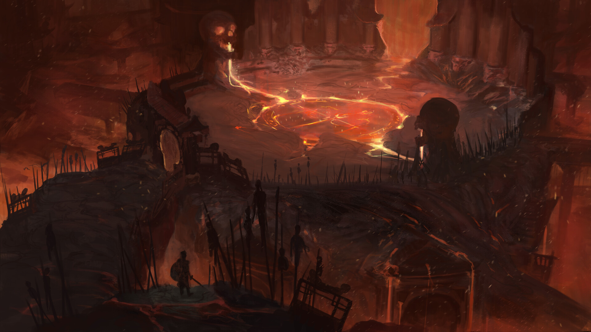 ArtStation - Boss arena concept