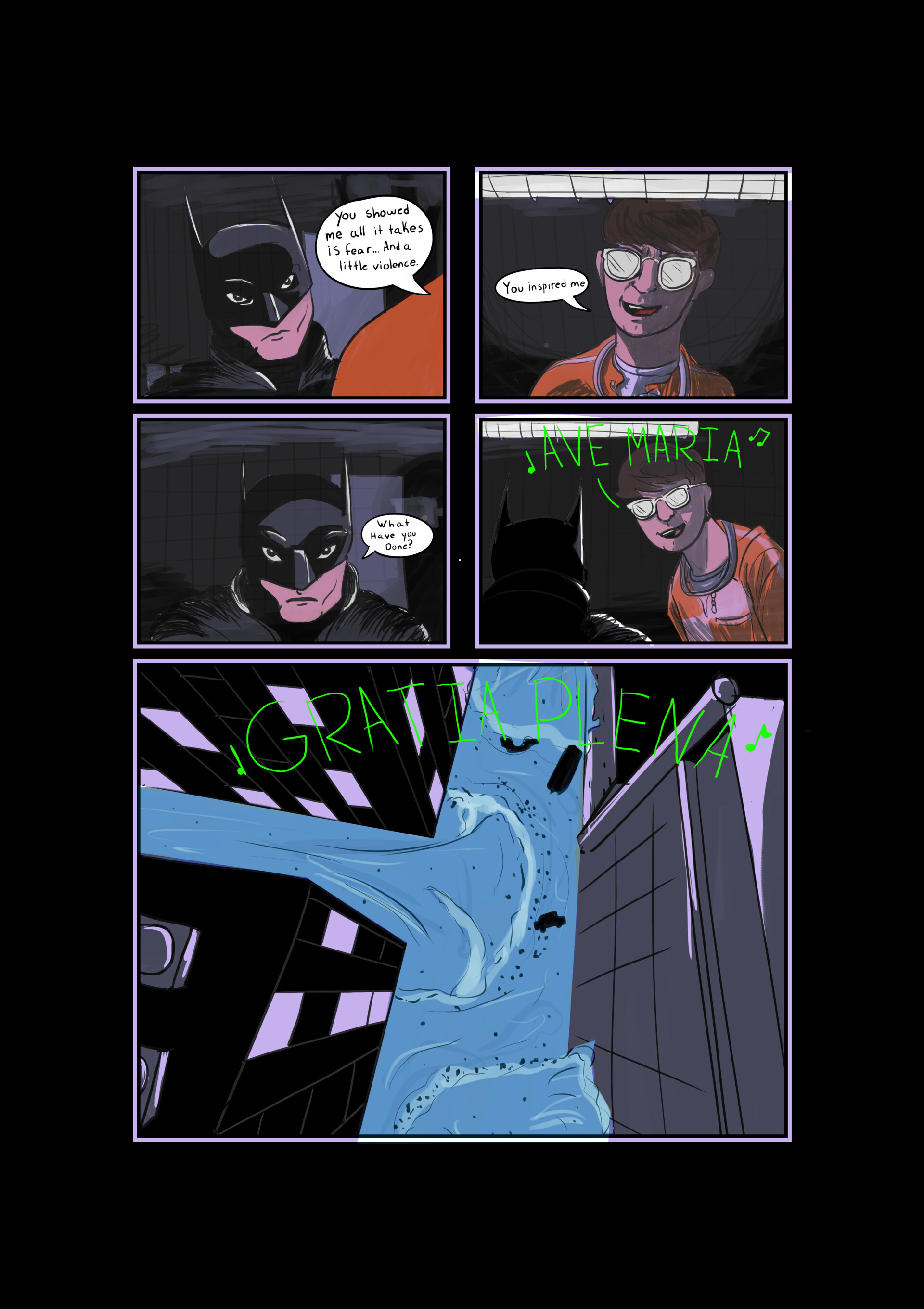 ArtStation - Surfing Joker [Comic]