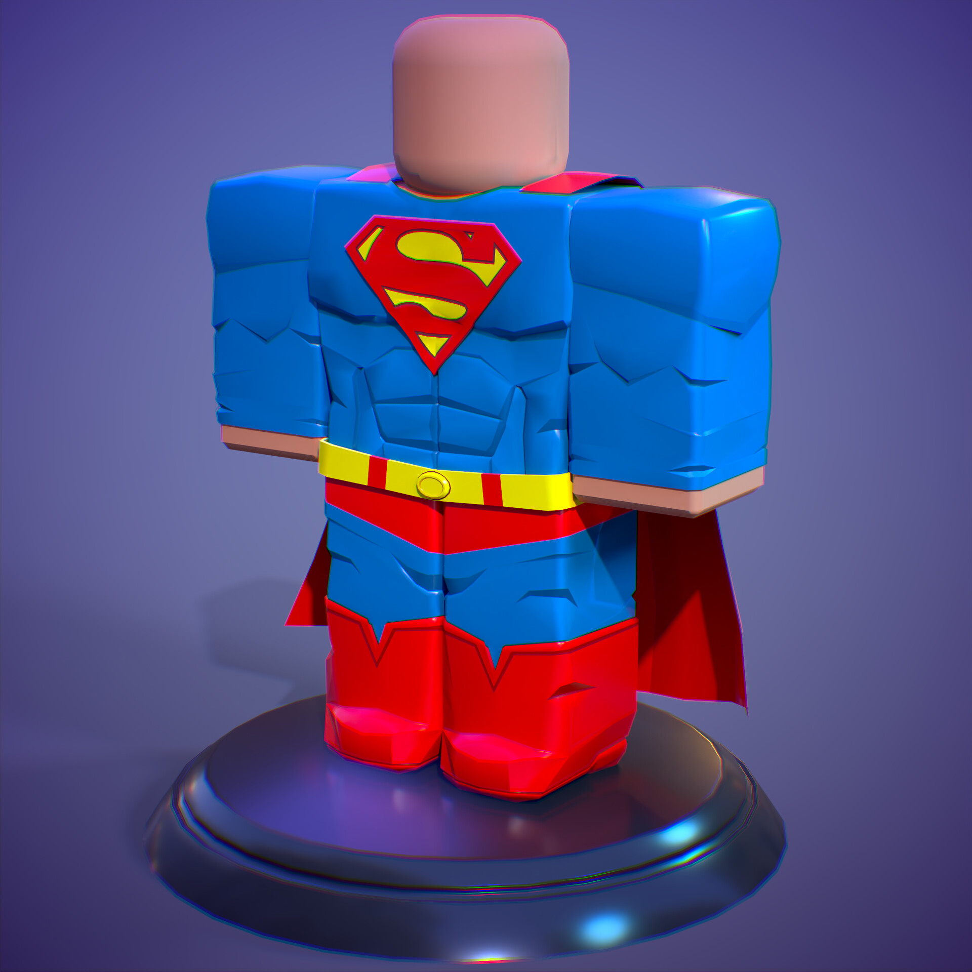 ArtStation - Harley Quinn and Superman for Roblox