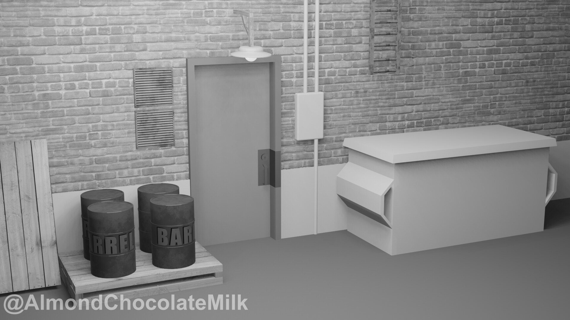 ArtStation - Niore Back Alley