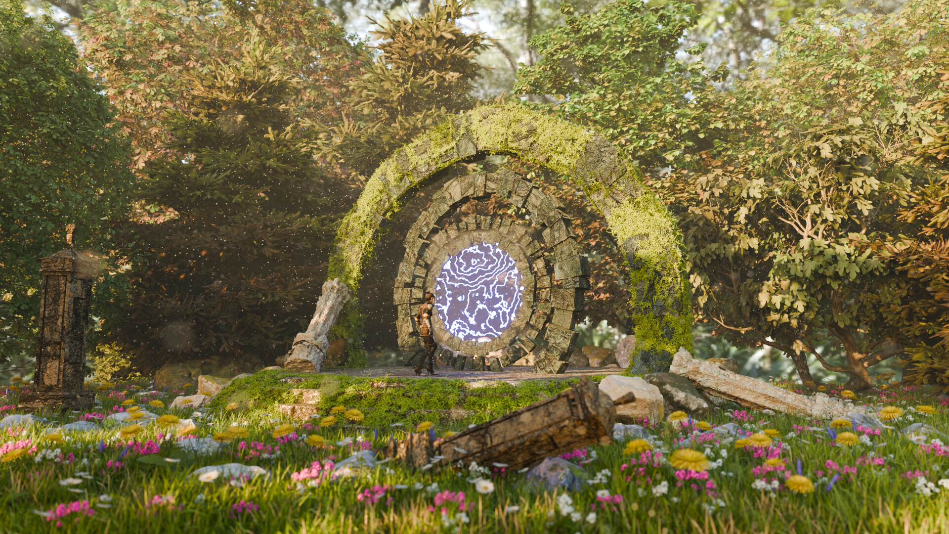 ArtStation - PORTAL ENVIRONMENT