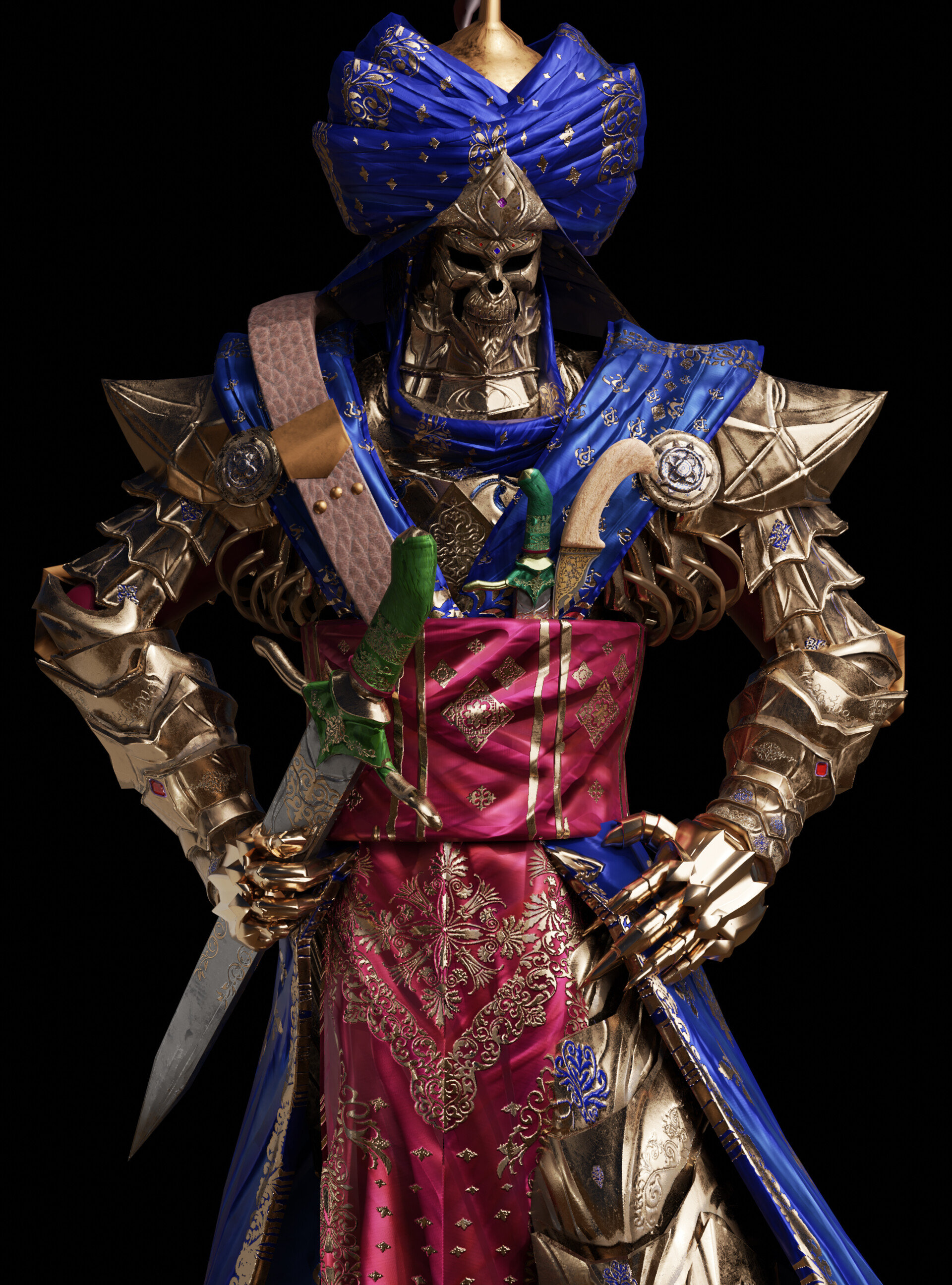 ArtStation - Game Model, the Jinn Hunter