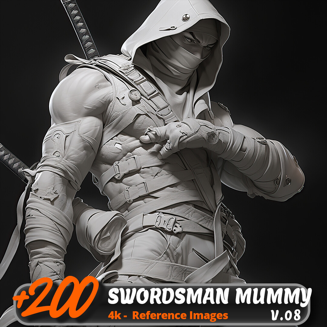 ArtStation - SWORDSMAN MUMMY VOL. 08/ 4K/ Reference Image