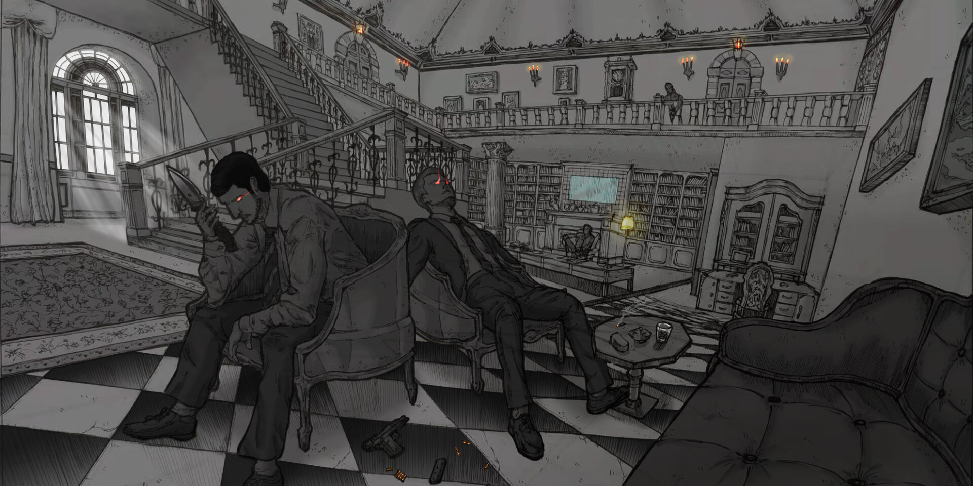 ArtStation - Applied Perspective-Mafia Scene