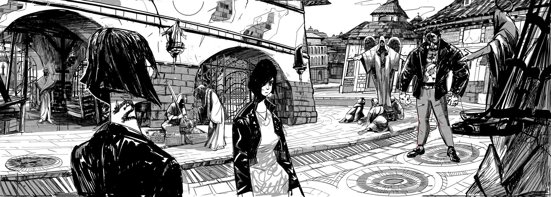 ArtStation - Black and white