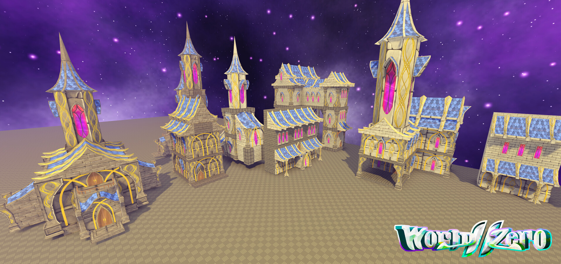 ArtStation - World//Zero Environment; Crystal Cascade