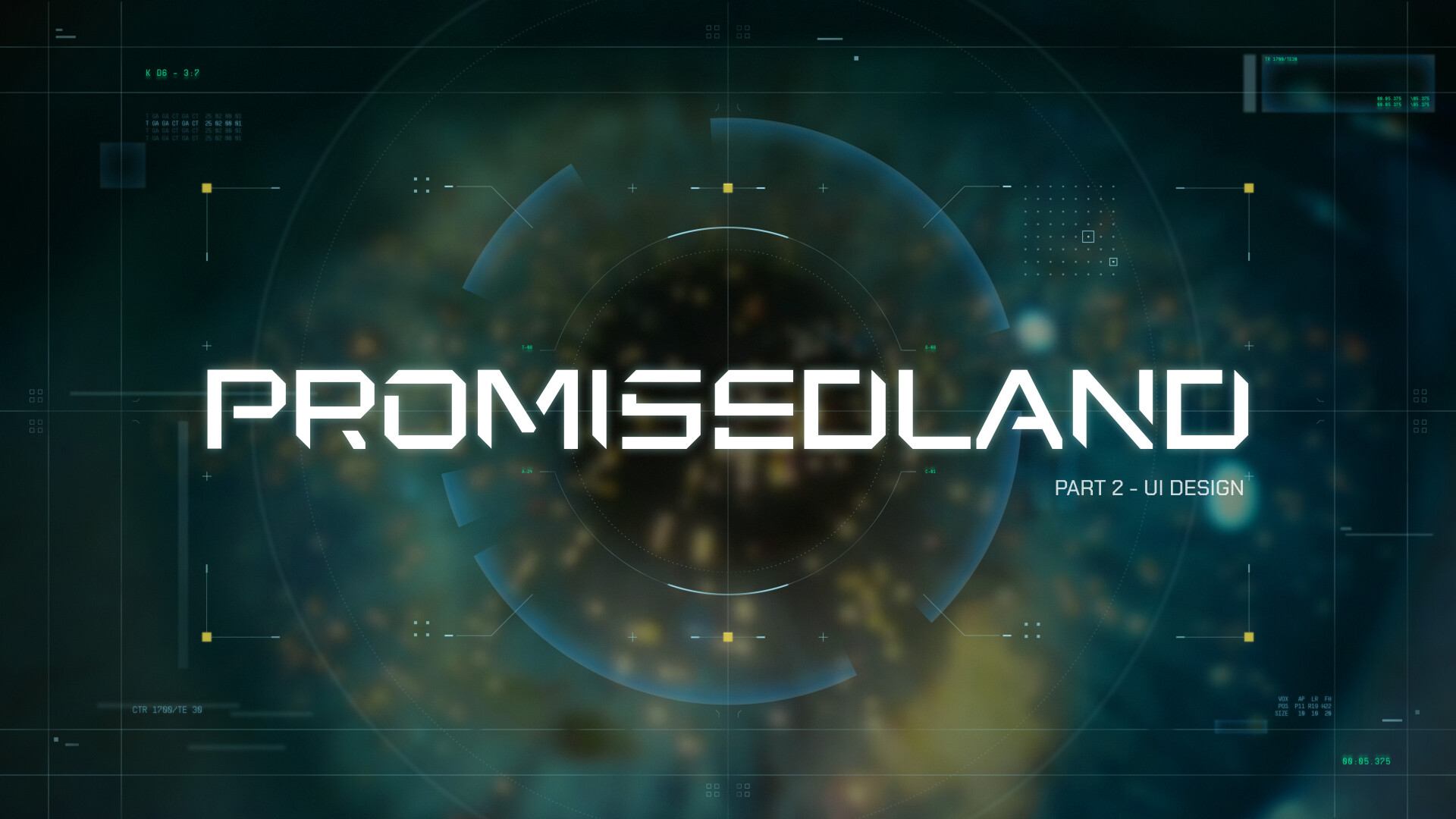 ArtStation - Blade Runner 2021: Promised Land - UI Design