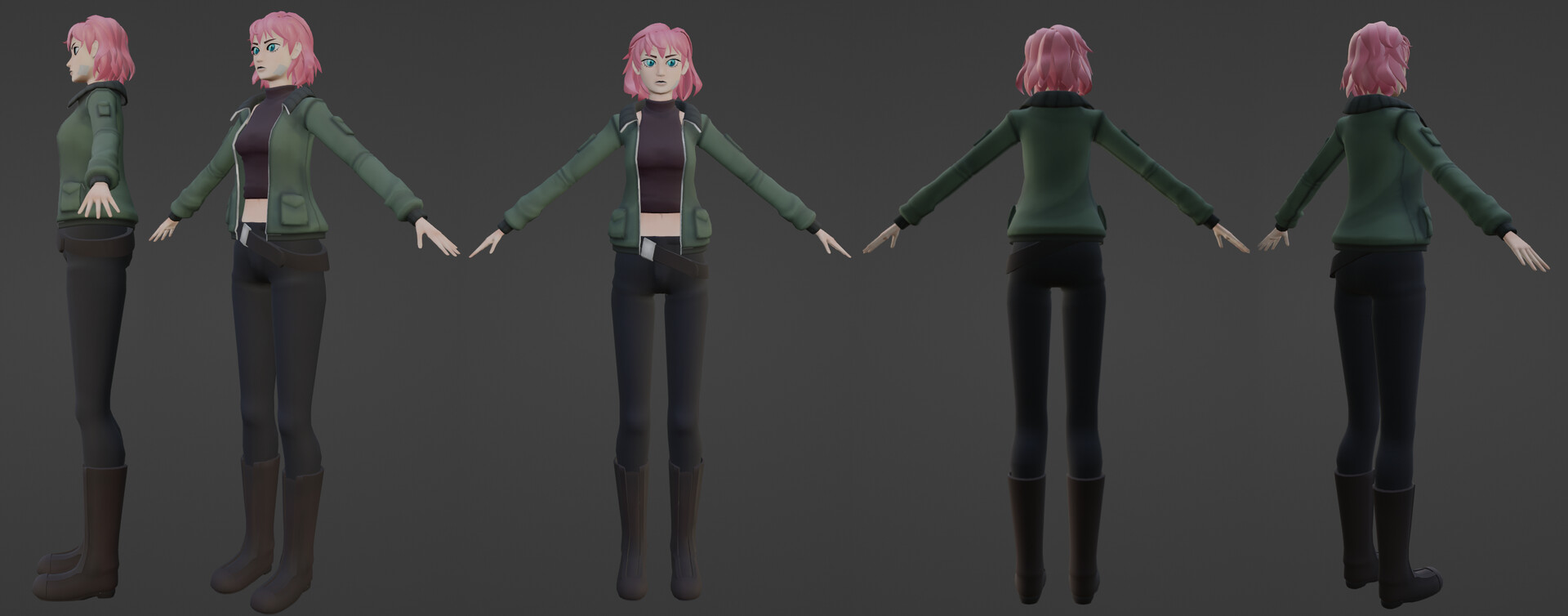 Melissa Evans - Mo 3d Model