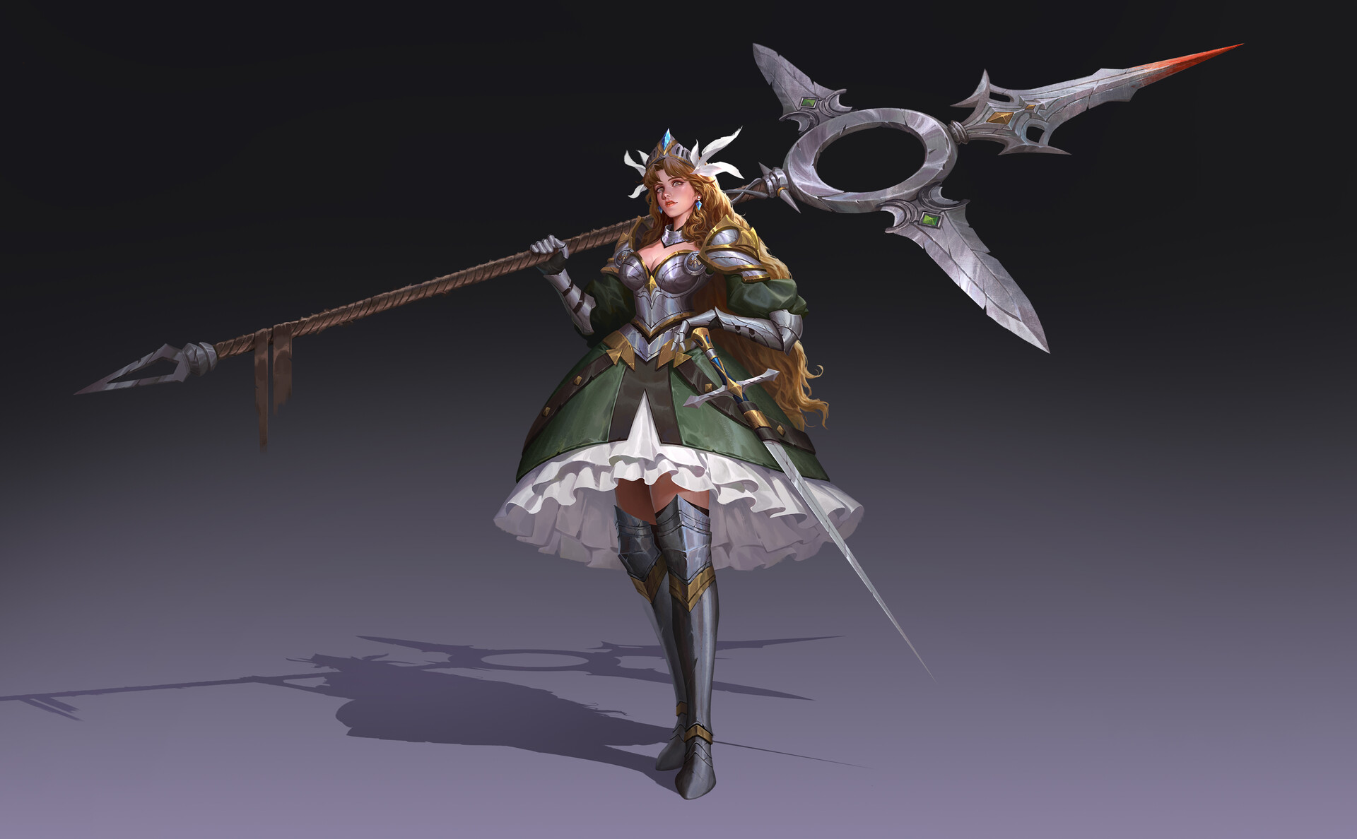 Appreciating armour that shows off more than it protects.