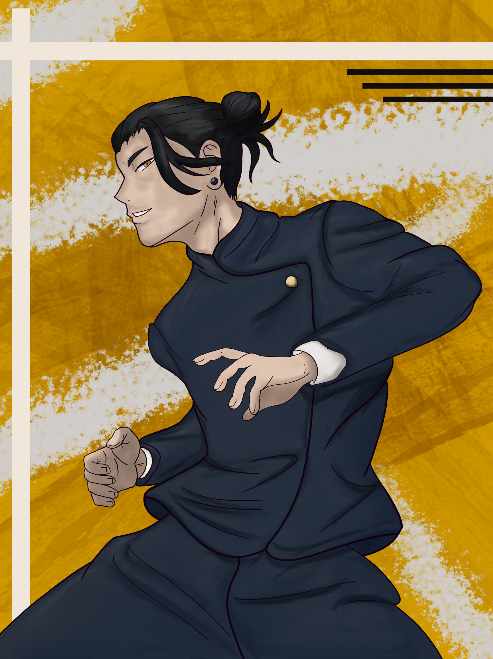 ArtStation - FanArt Suguro Geto