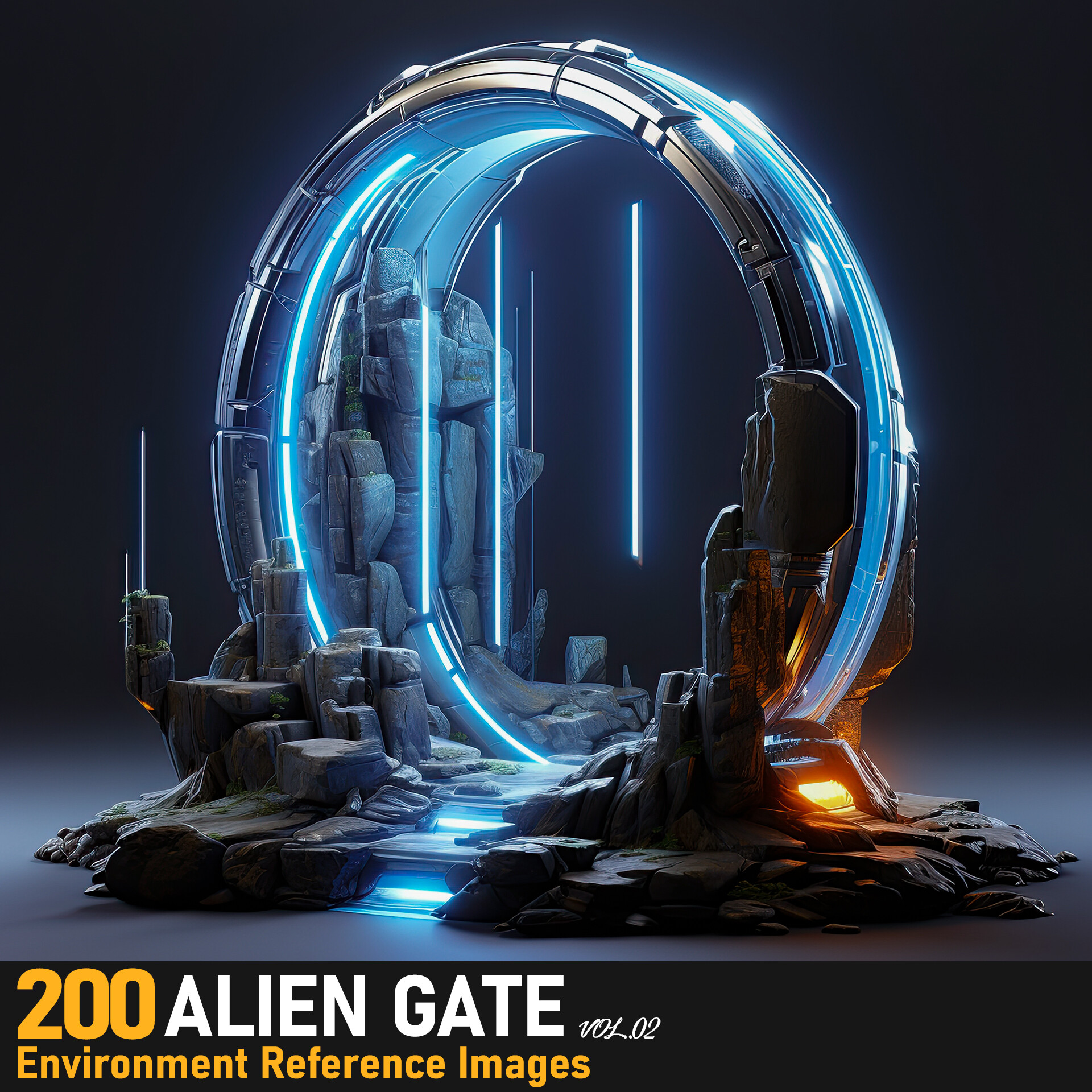 ArtStation - Alien Gate VOL.02|4K Reference Images