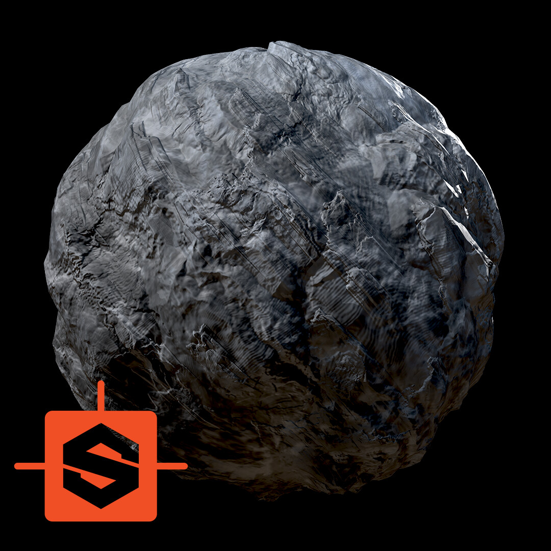 ArtStation - Cliff Rock - Adobe Substance Designer