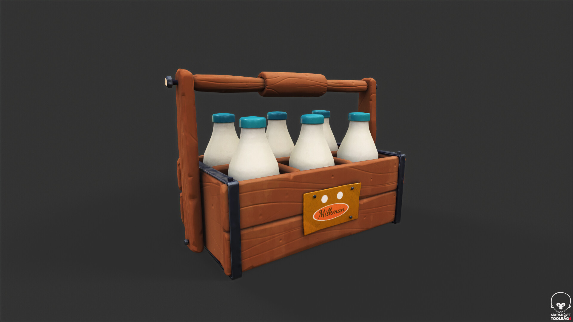 Varun Bisht - Stylized Milk Container