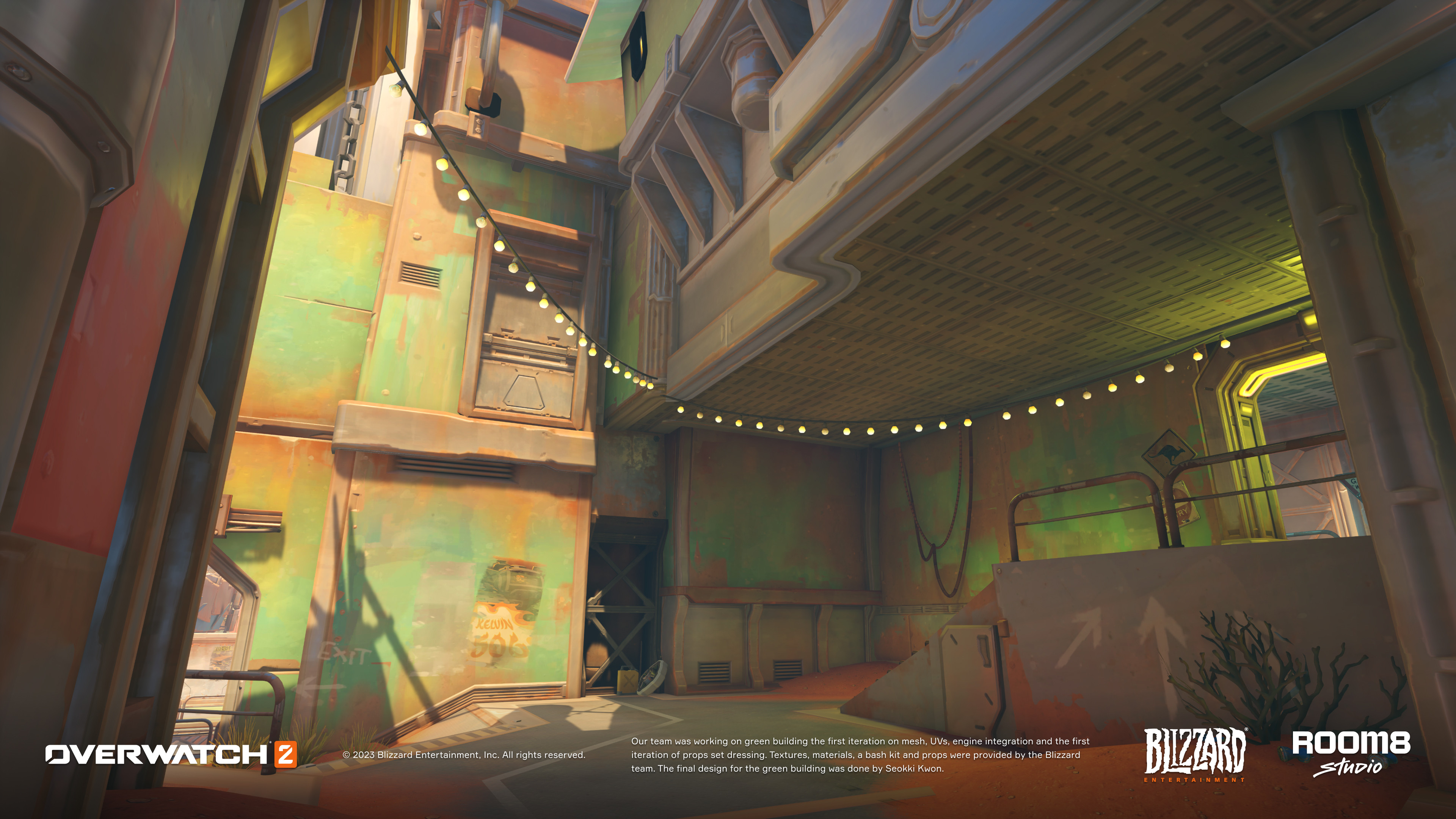 Room 8 Studio - Portfolio - Junk City (Overwatch 2)
