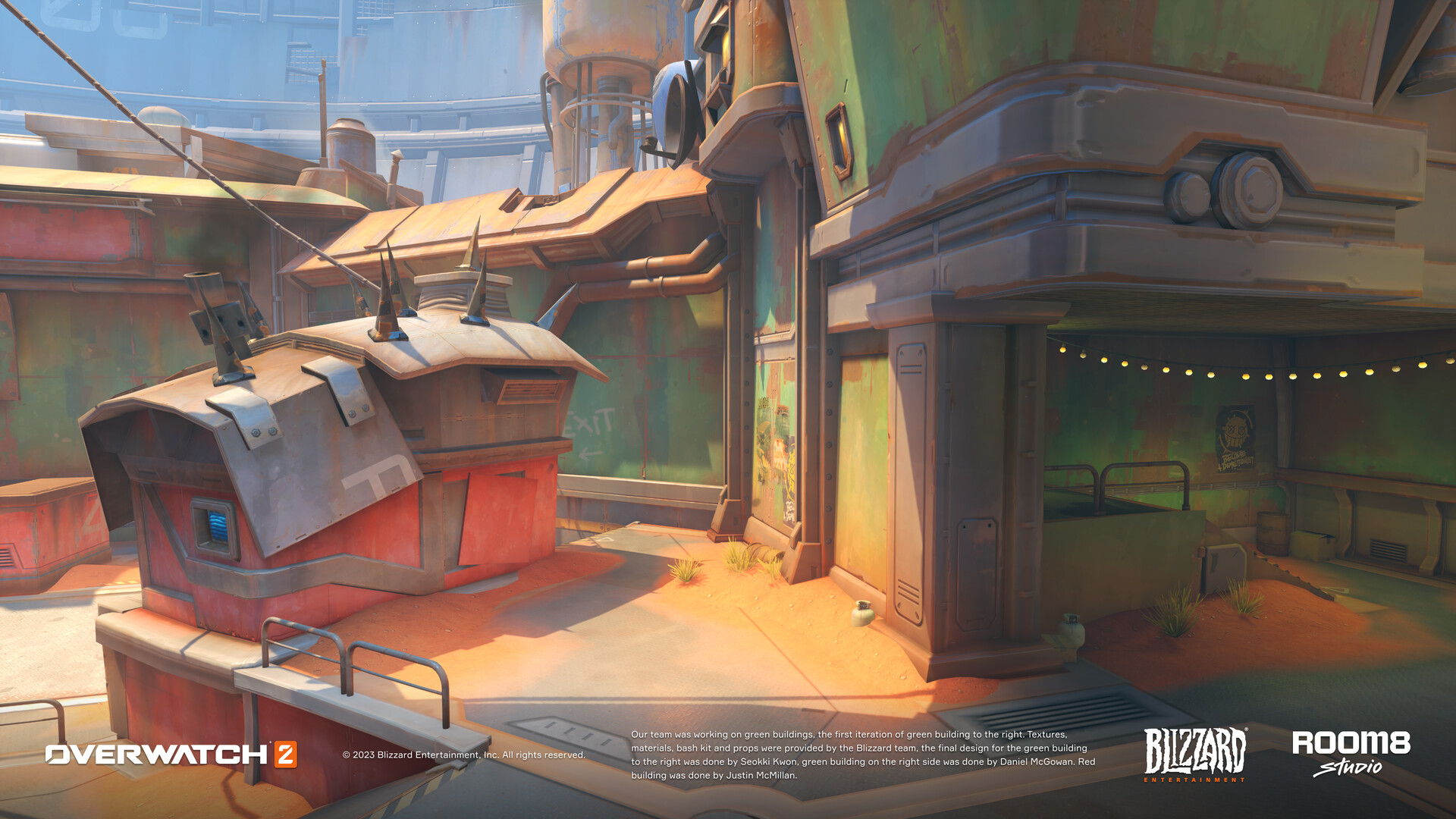 Room 8 Studio - Portfolio - Junk City (Overwatch 2)