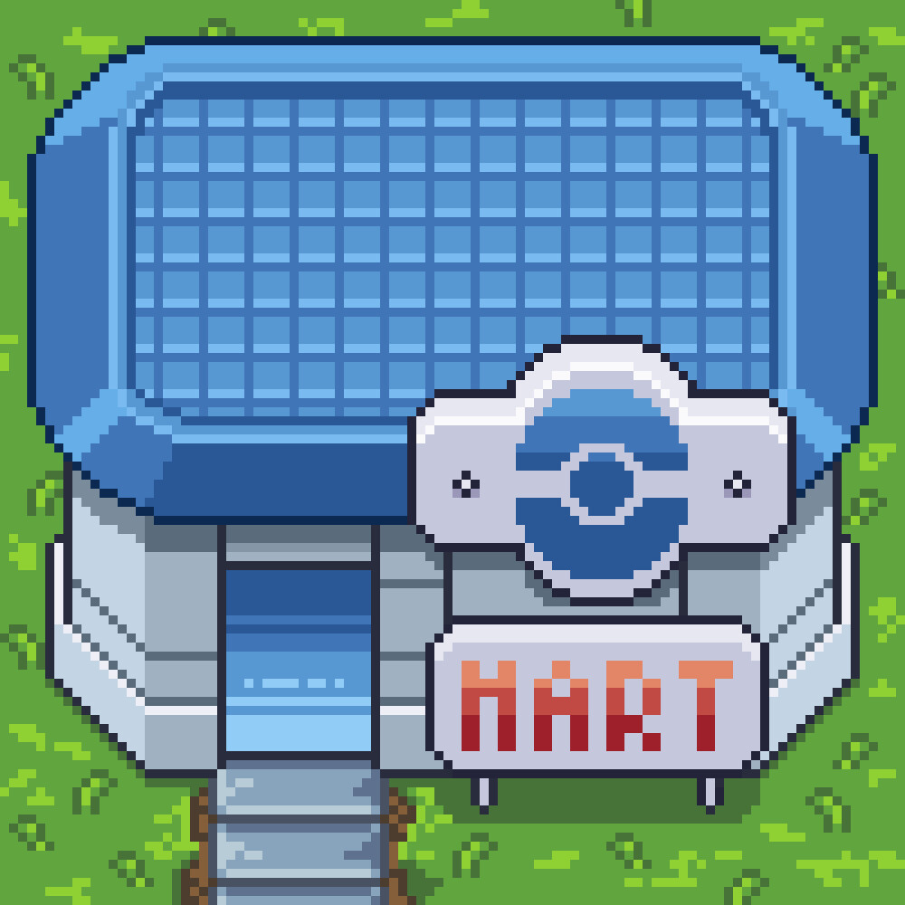 ArtStation - Poké Mart Pixel Art Fanart
