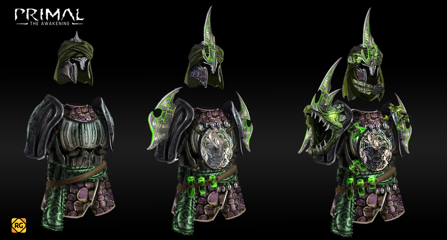 Consuelo Pecchenino - Primal: The Awakening- Objects, Map and Boards