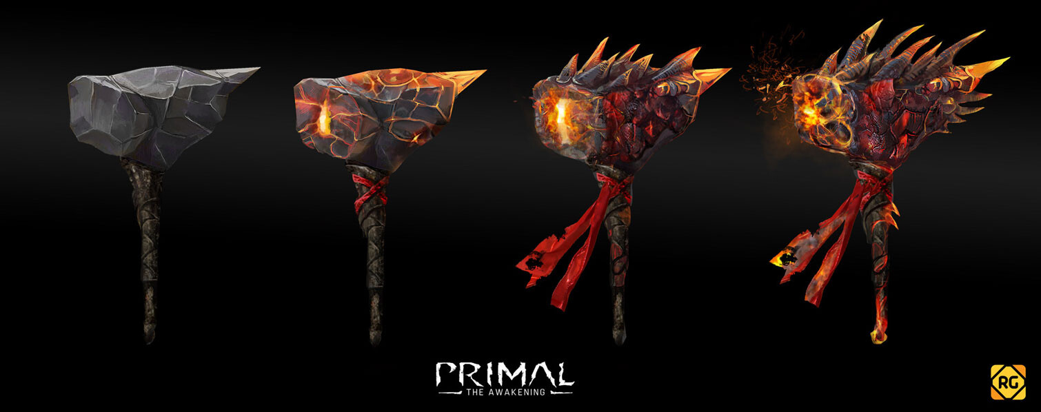 Consuelo Pecchenino - Primal: The Awakening- Objects, Map and Boards