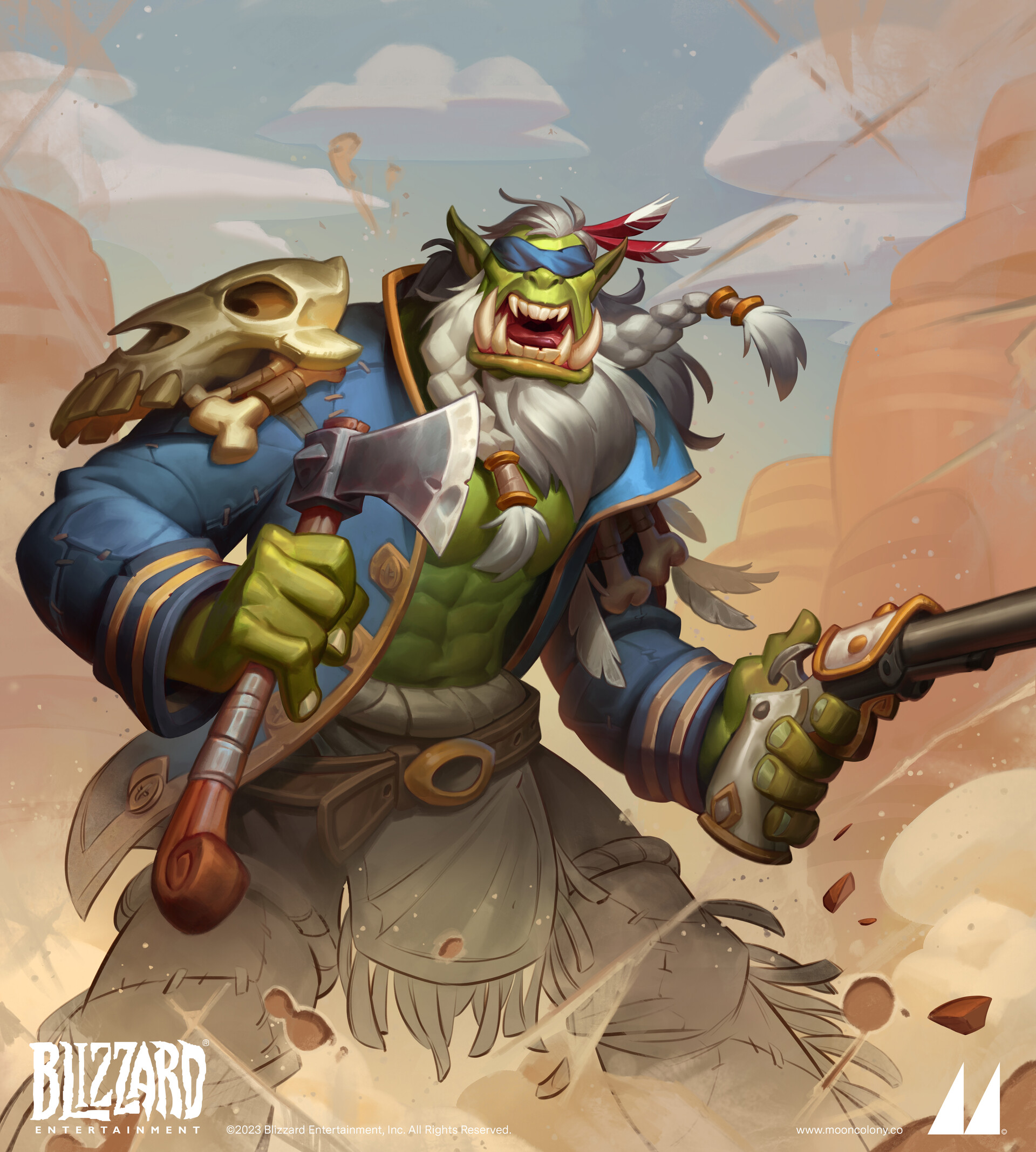 Mooncolony - Hearthstone Hero Skins | Laws