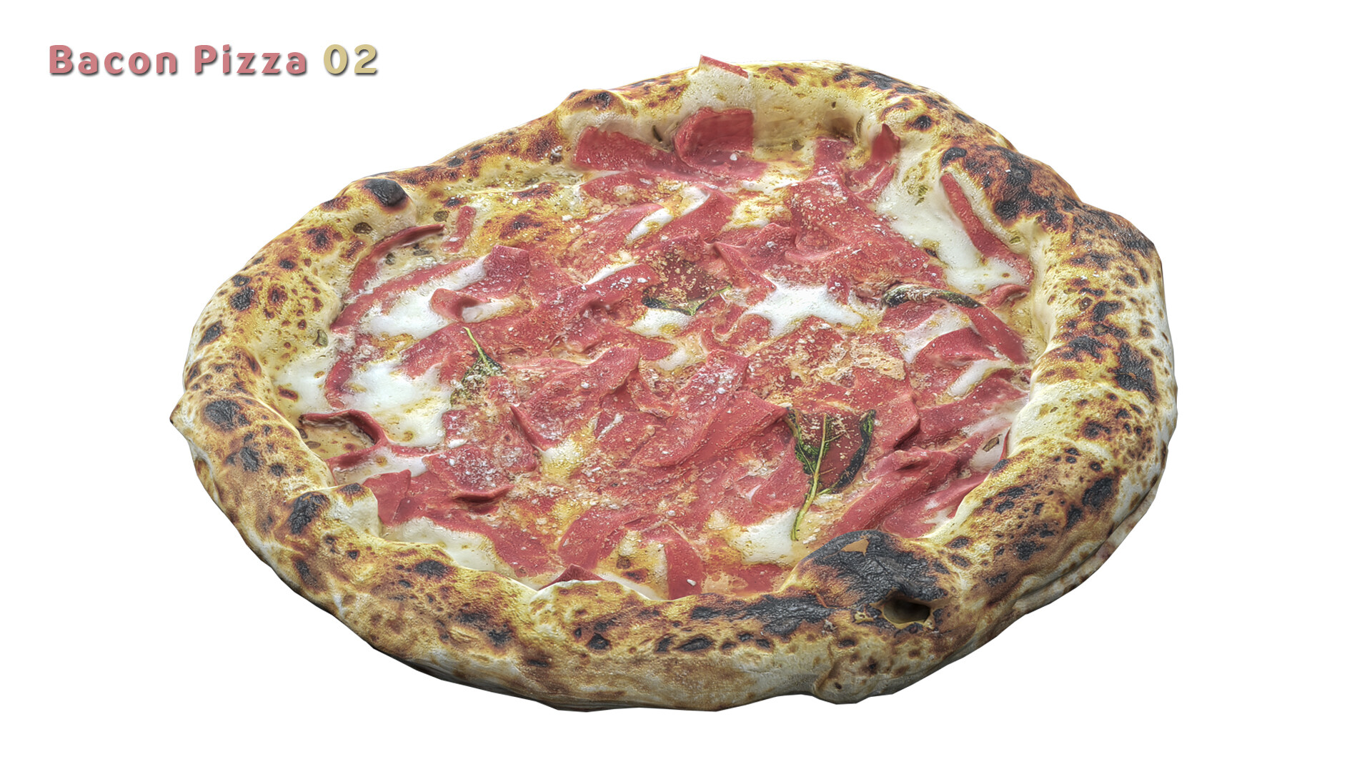 ArtStation - Bacon Pizza 02