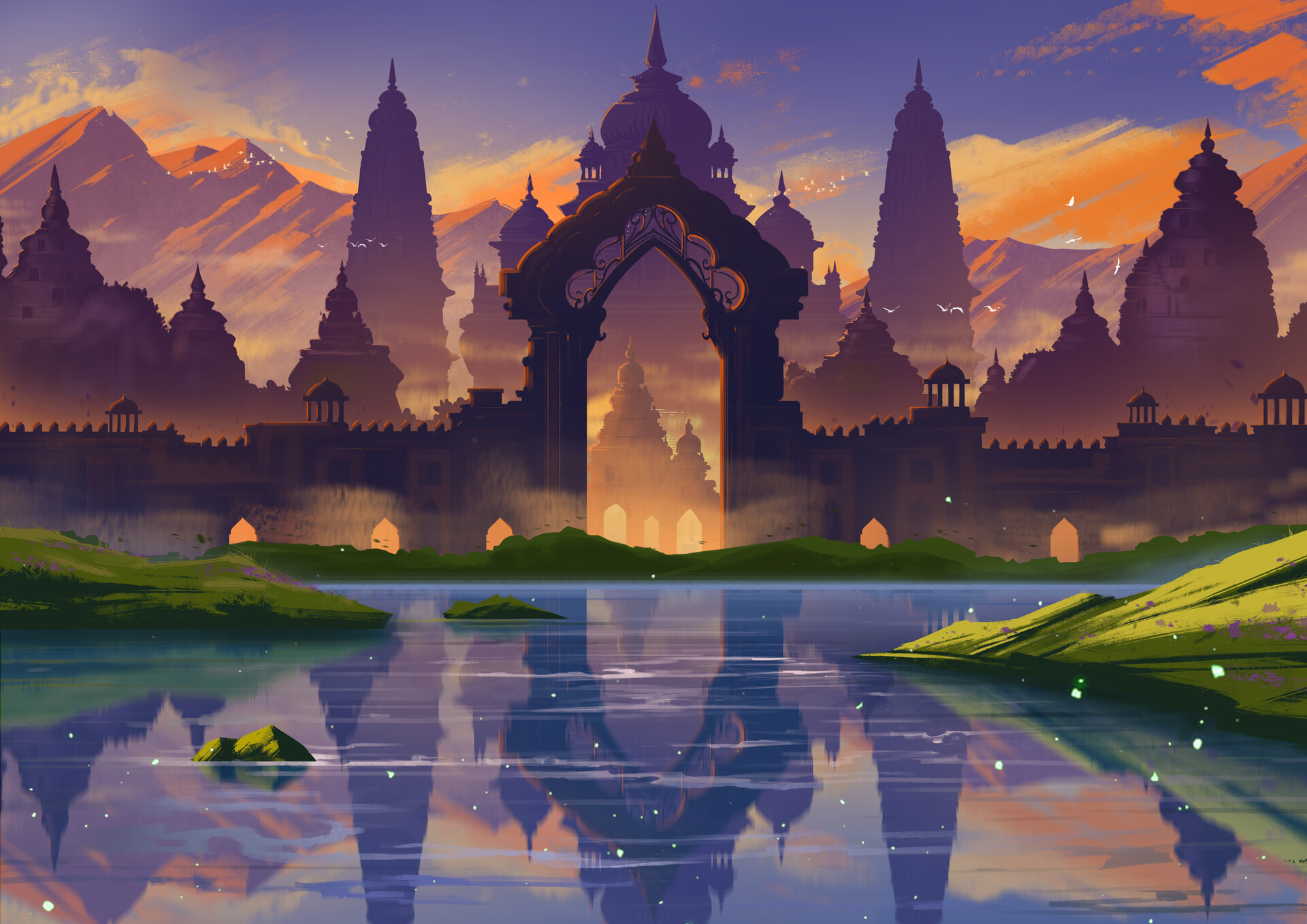 ArtStation - Agartha - the secret kingdom