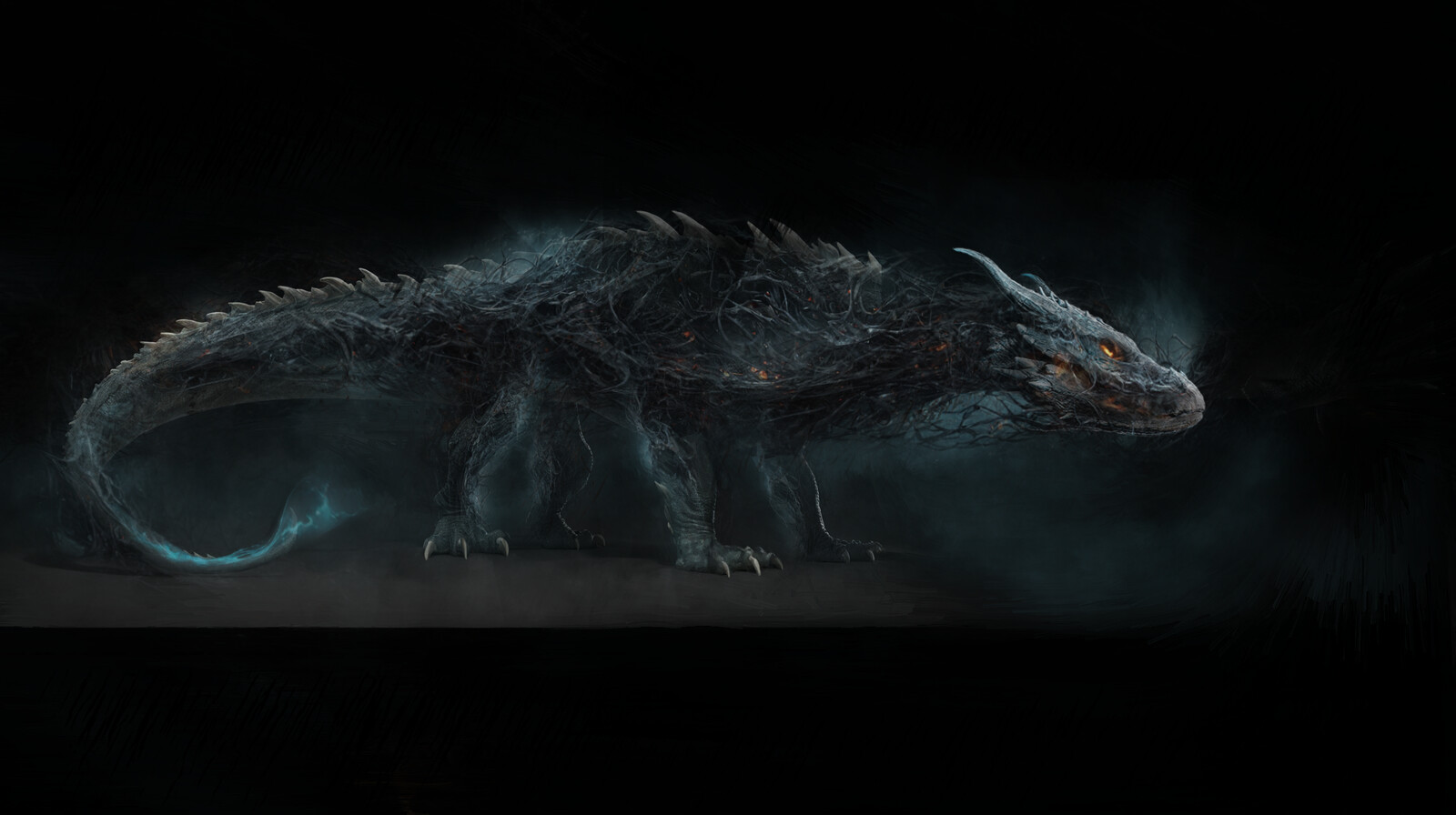 Volodymyr Ivanitsky - The Glaurung - the first dragon of Tolkien universe