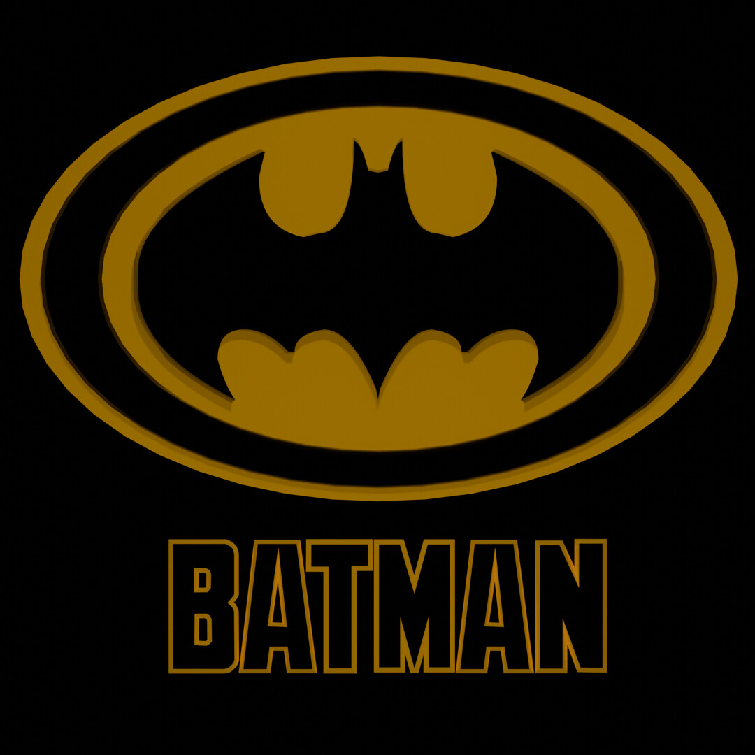 ArtStation - Batman 1989 Logo