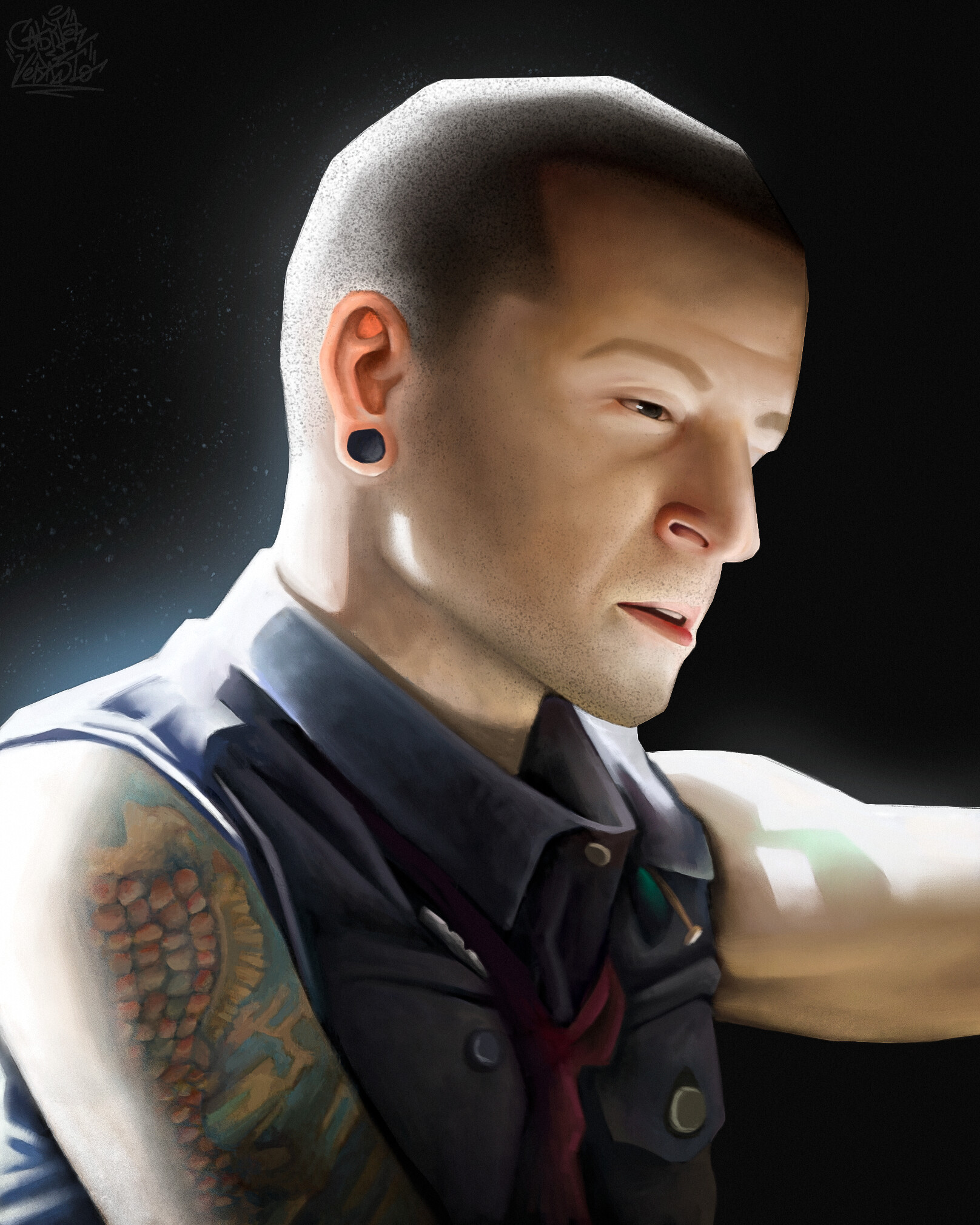ArtStation - Chester Bennington