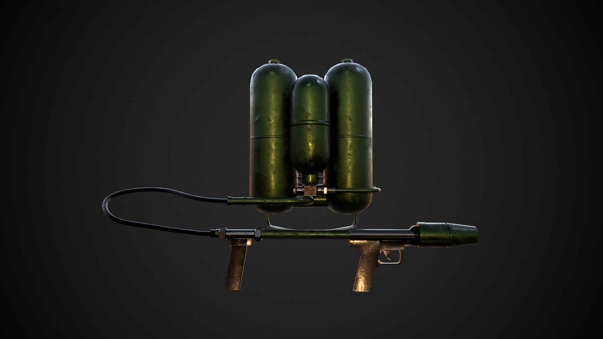 ArtStation - M2 FlameThrower