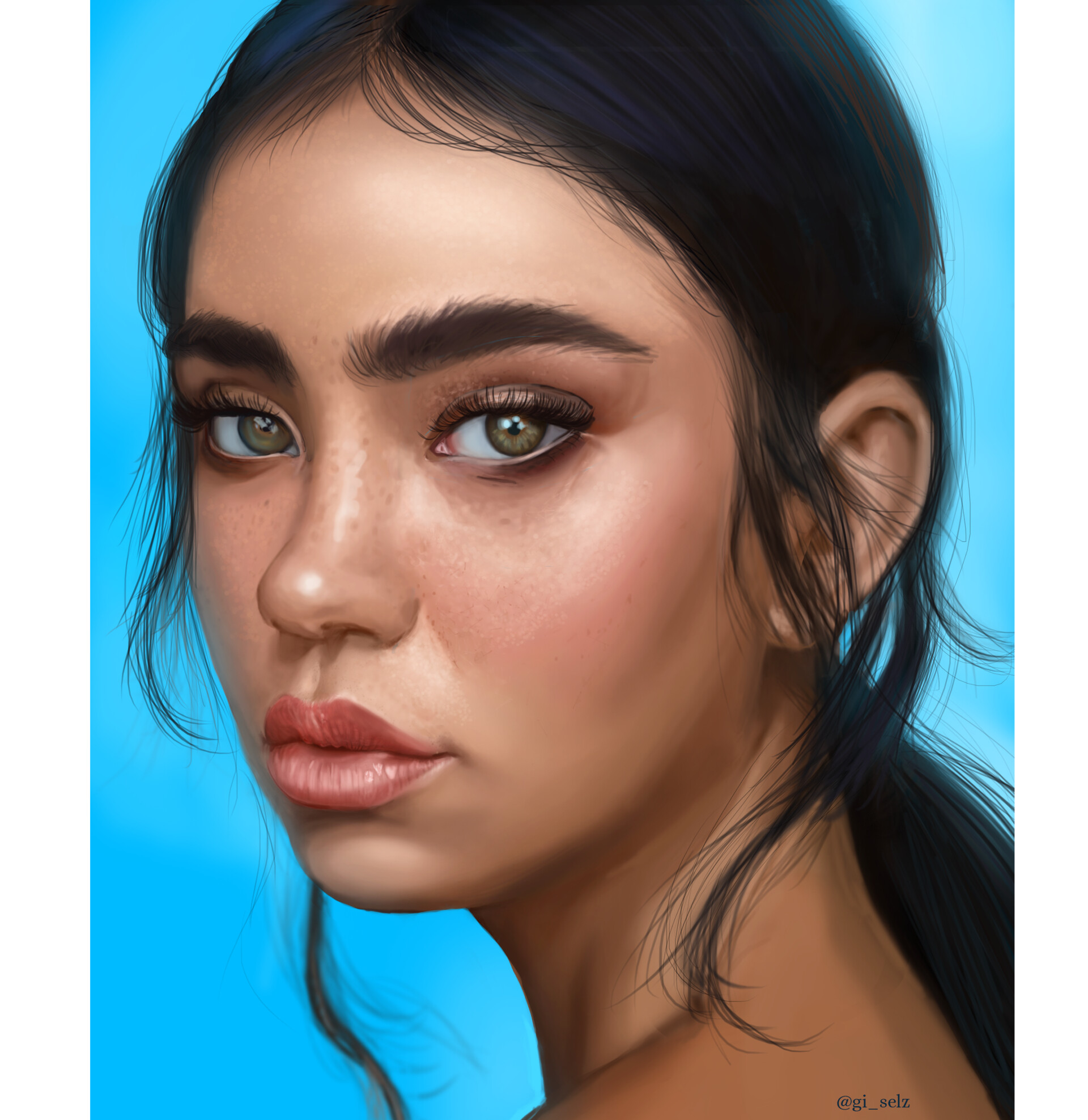 ArtStation - retrato práctica