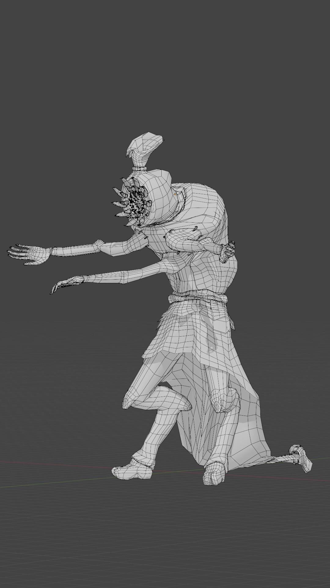 ilyu.ziya - Intern Project - 3D Pocong Character Modeling