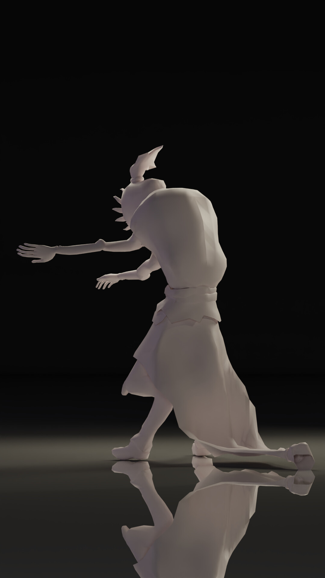 ilyu.ziya - Intern Project - 3D Pocong Character Modeling