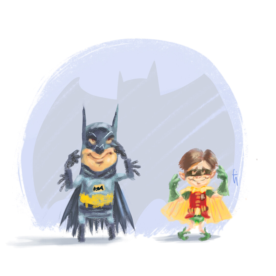 ArtStation - Bati baile / Bat dance