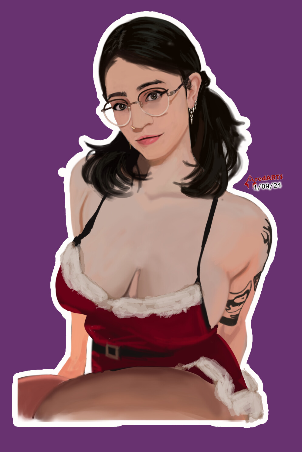ArtStation - SEXY SANTA fanart