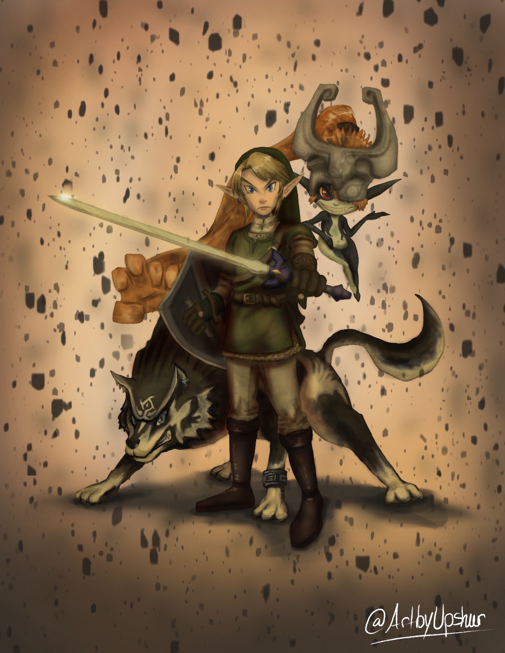 ArtStation - Twilight Princess fanart