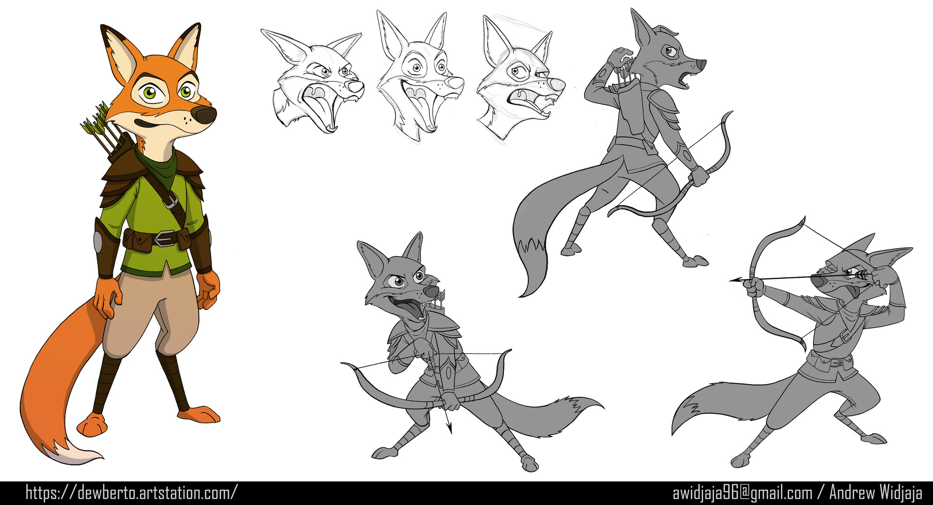 ArtStation - Fox Archer