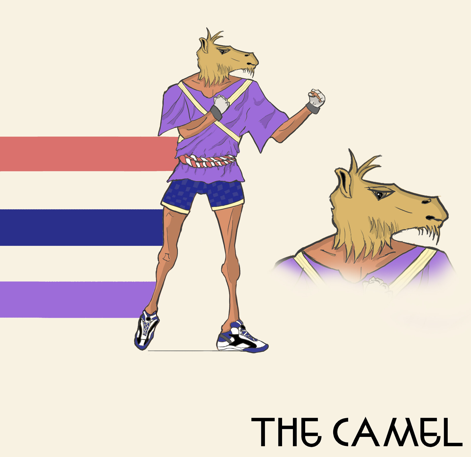 ArtStation - The Camel Concept MMA Fighter