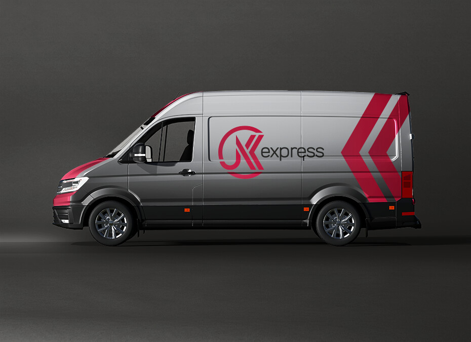 ArtStation - JKK express logotype