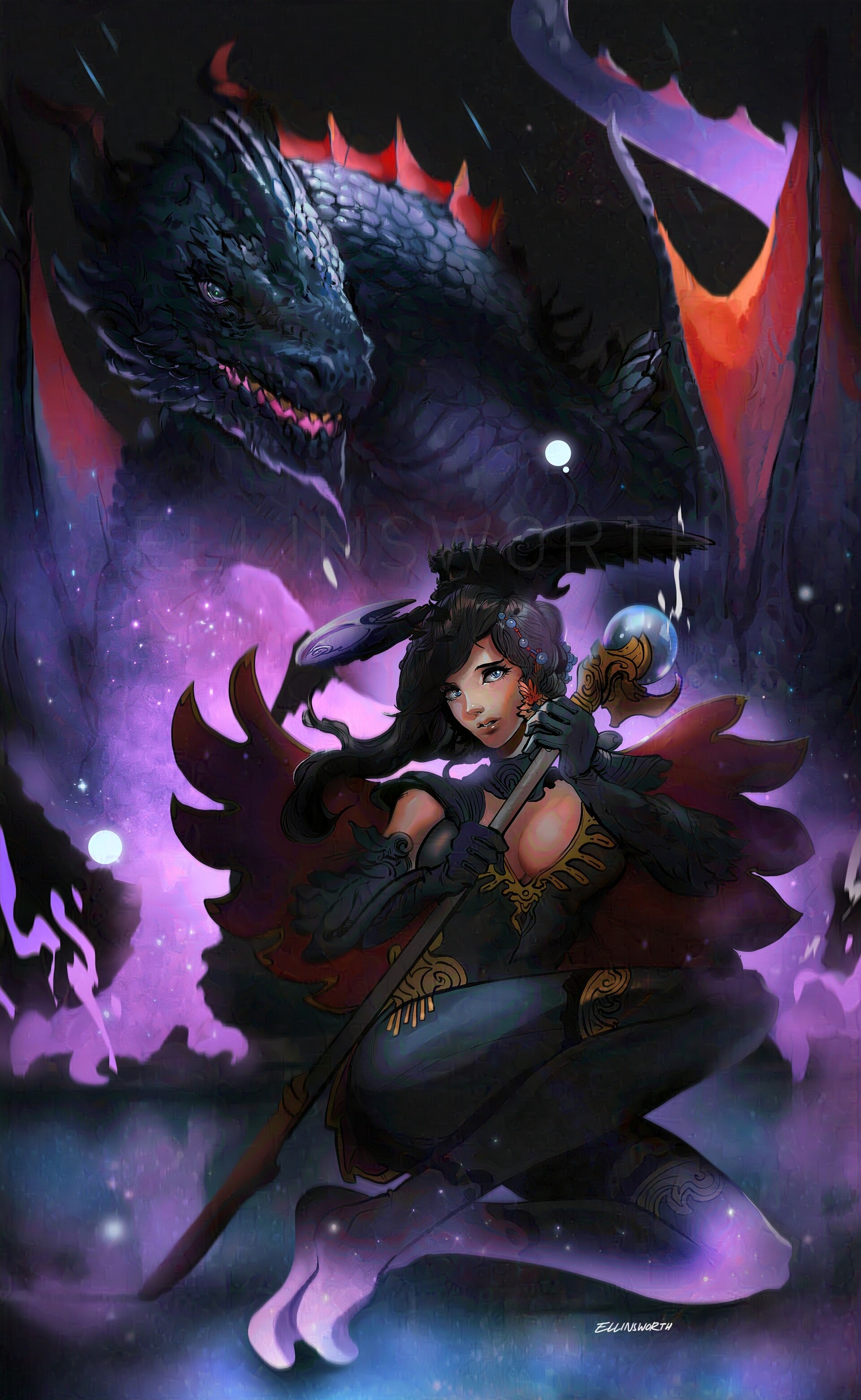 ArtStation - The Stars of the Dragon / Inkploy - 016