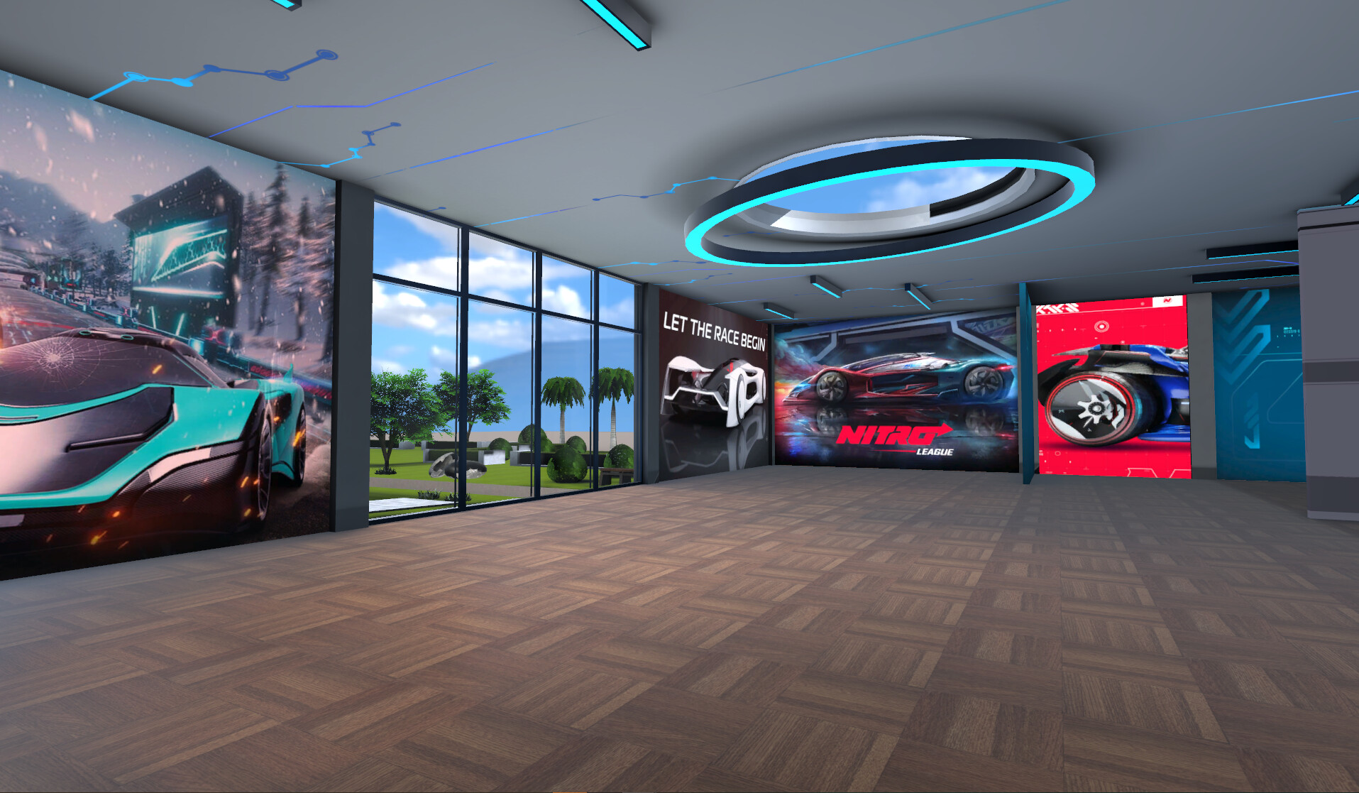 ArtStation - Light Theme User Experience Environment