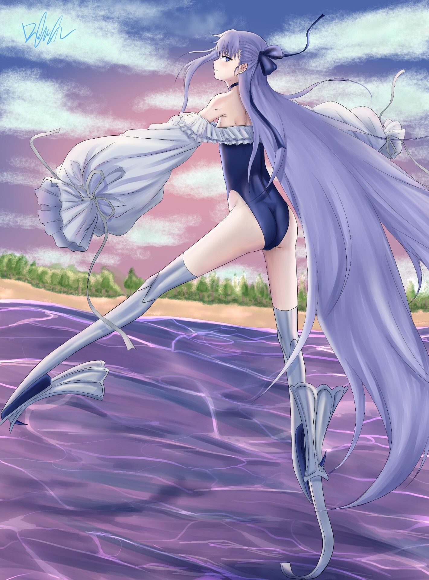 ArtStation - Meltryllis Summer from Fate/Grand Order (Fgo)